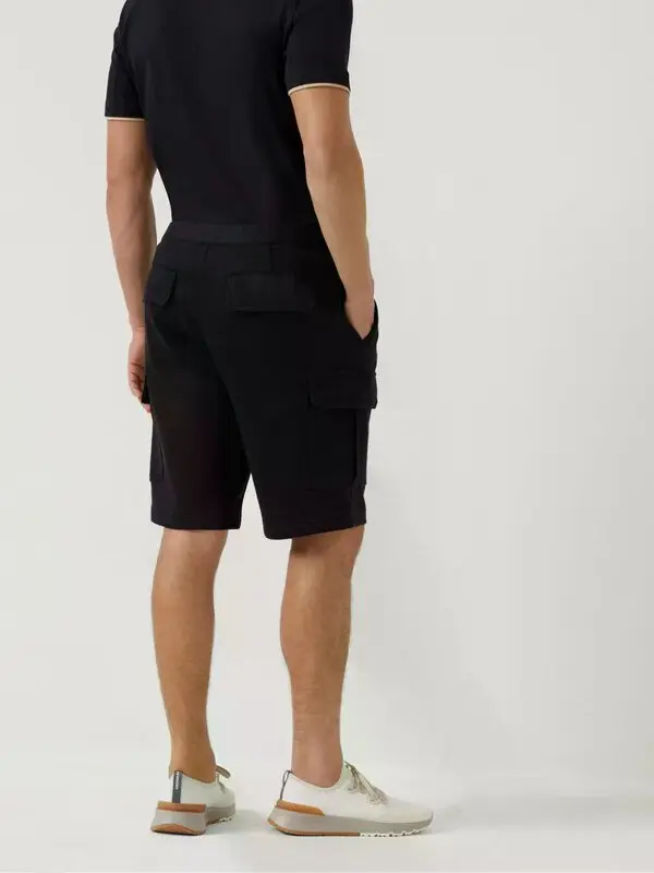 Brunello Cucinelli Terry Bermuda Shorts - Black