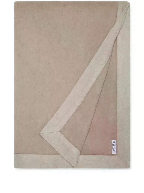 Brunello Cucinelli Cashmere Blanket - Neutrals