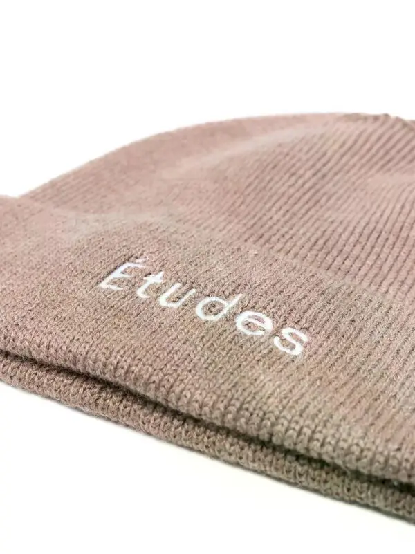 Études Studio Logo-embroidered Wool Beanie