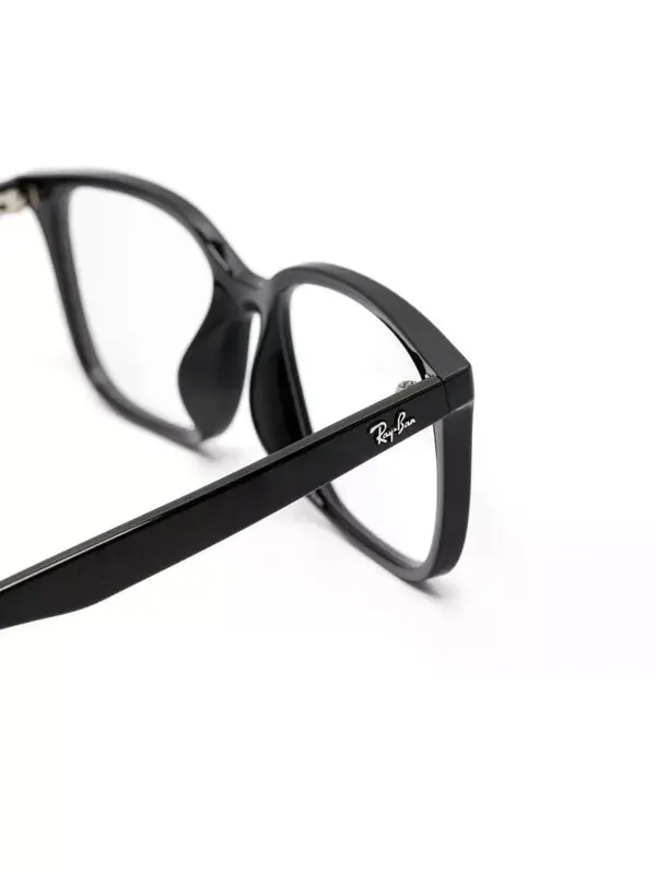 Ray-ban Square-frame Glasses - Black