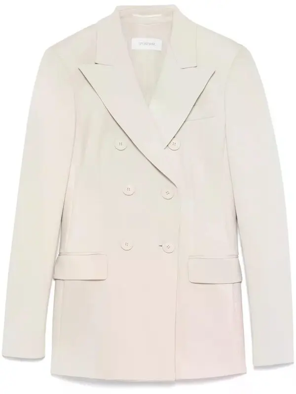 Sportmax Frizzo Blazer - Neutrals