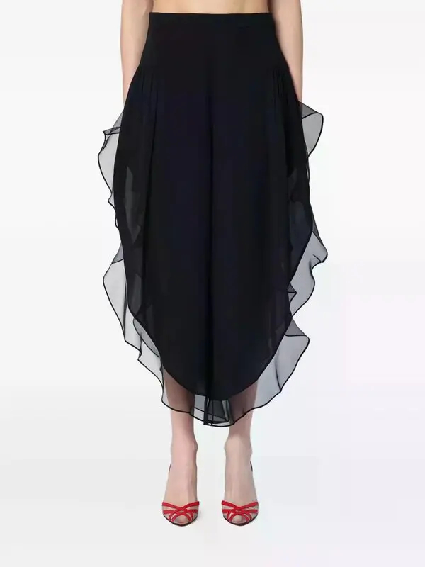 Valentino Garavani Georgette Balloon Trousers