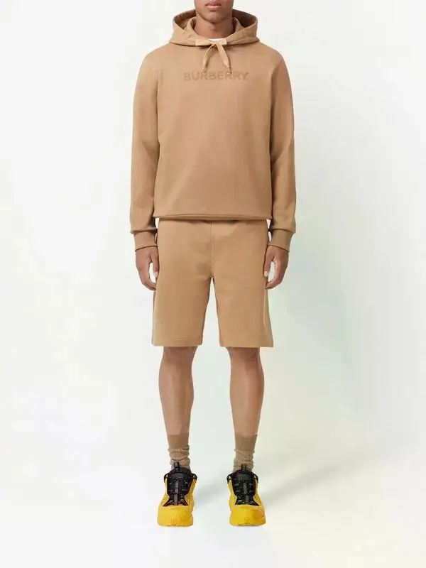 Burberry Logo-print Cotton Track Shorts