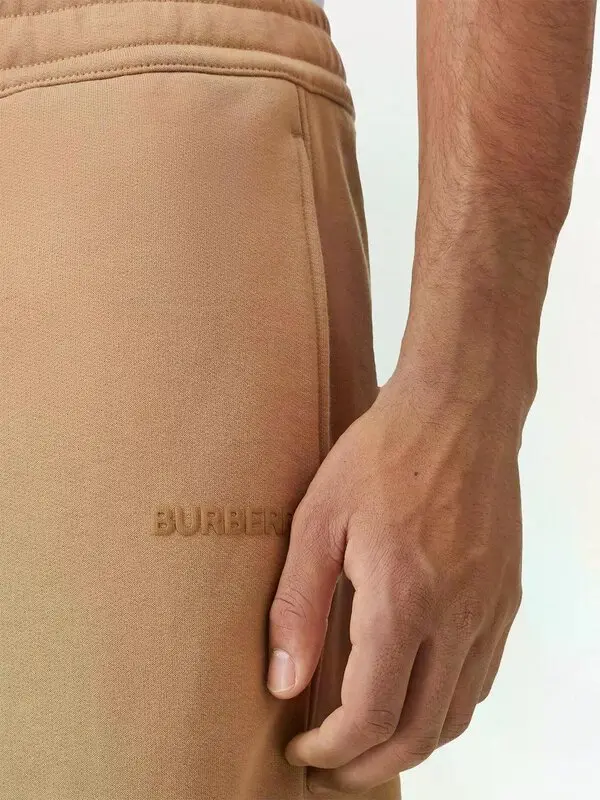 Burberry Logo-print Cotton Track Shorts