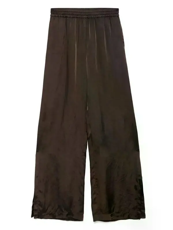 Aspesi Satin Trousers - Brown