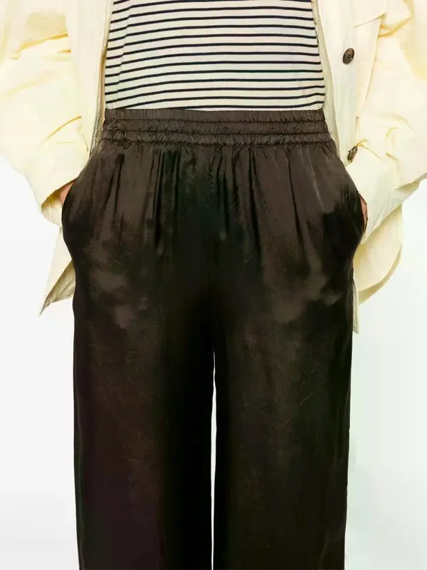 Aspesi Satin Trousers - Brown