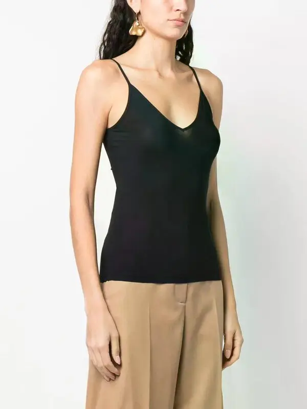 JIL SANDER V-neck Camisole Top - Black