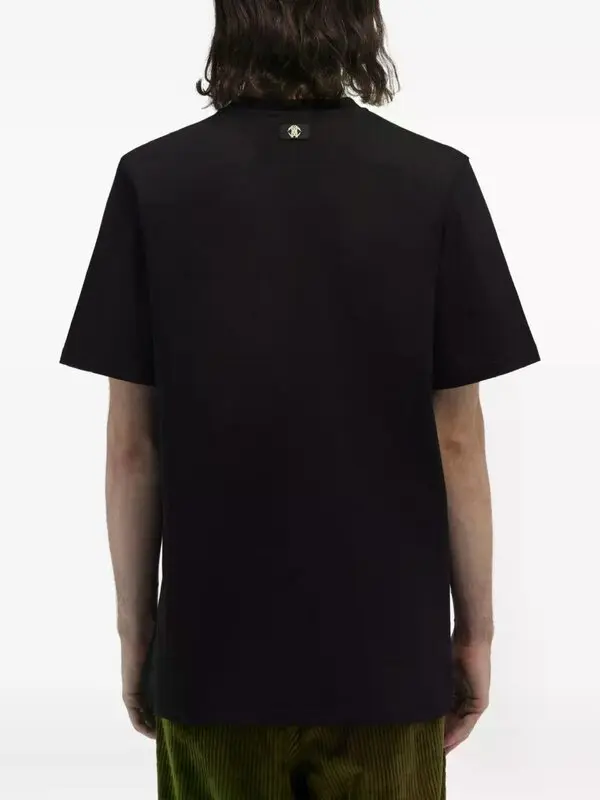 Roberto Cavalli Logo-embroidered T-shirt
