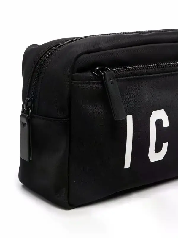 Dsquared2 Logo-print Zipped Wash Bag
