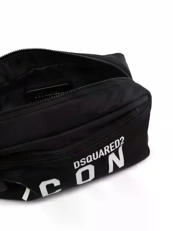 Dsquared2 Logo-print Zipped Wash Bag