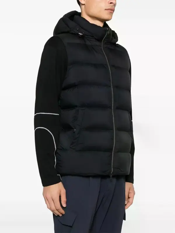 Herno Padded Gilet - Black