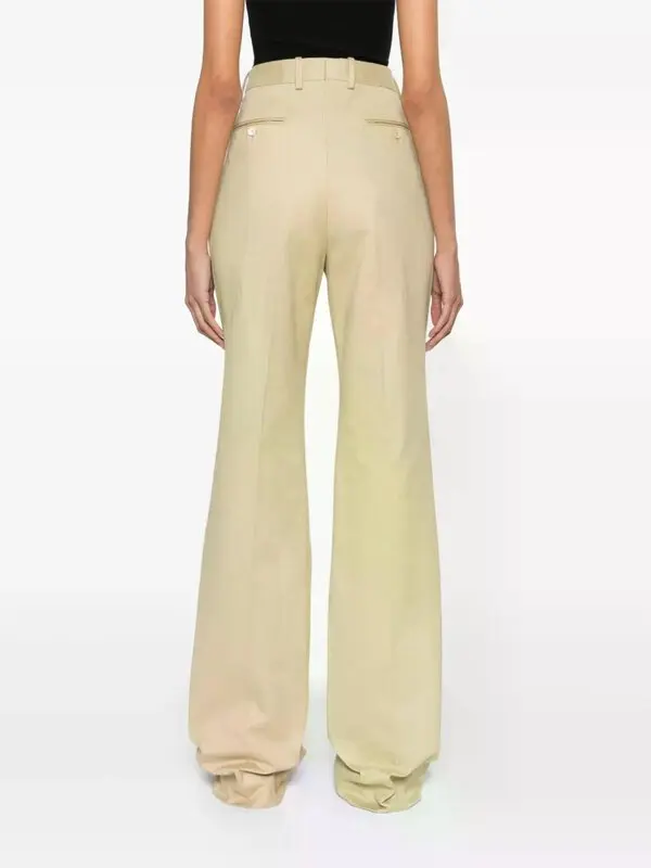 TOM FORD Pressed-crease Cotton Trousers