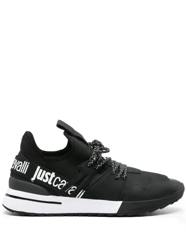 Just Cavalli Logo-print Panelled Sneakers