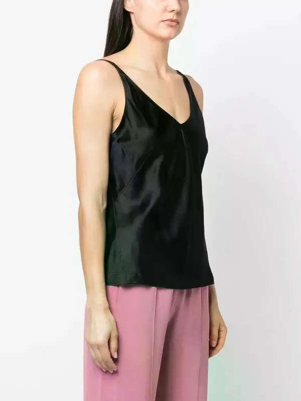 Dorothee Schumacher V-neck Stretch-silk Top