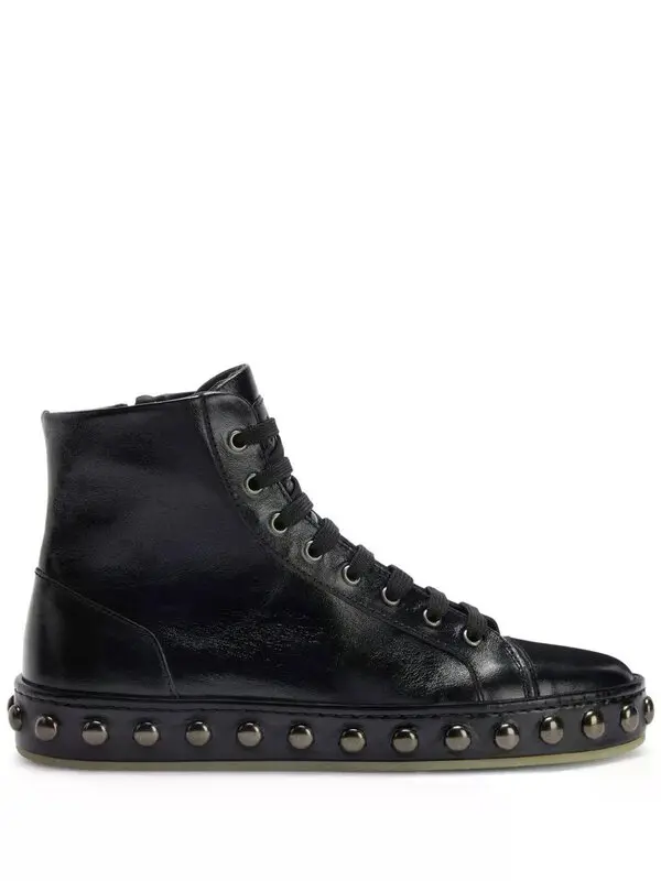 GIUSEPPE ZANOTTI Gz-city Leather High-top Sneakers