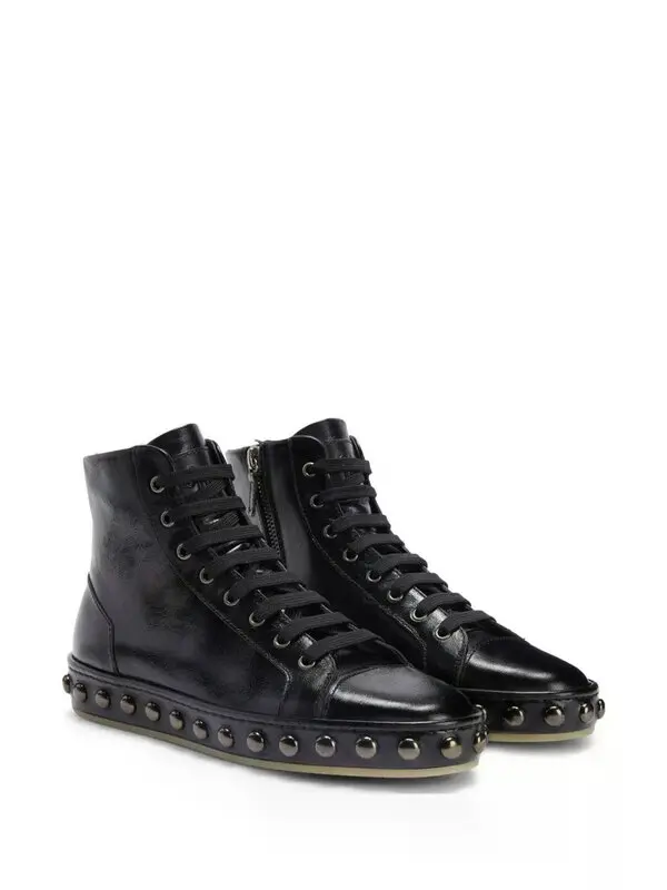 GIUSEPPE ZANOTTI Gz-city Leather High-top Sneakers