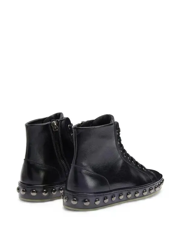 GIUSEPPE ZANOTTI Gz-city Leather High-top Sneakers