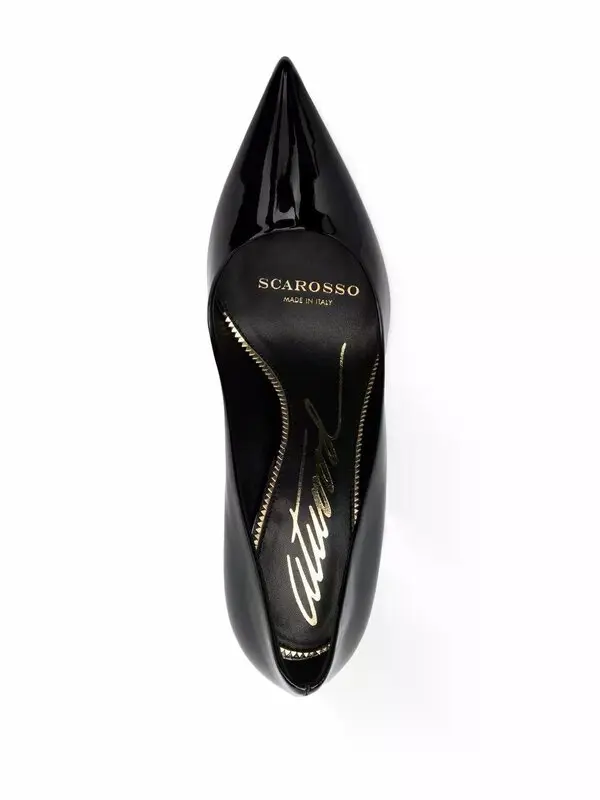 SCAROSSO Gigi Patent Leather Pumps