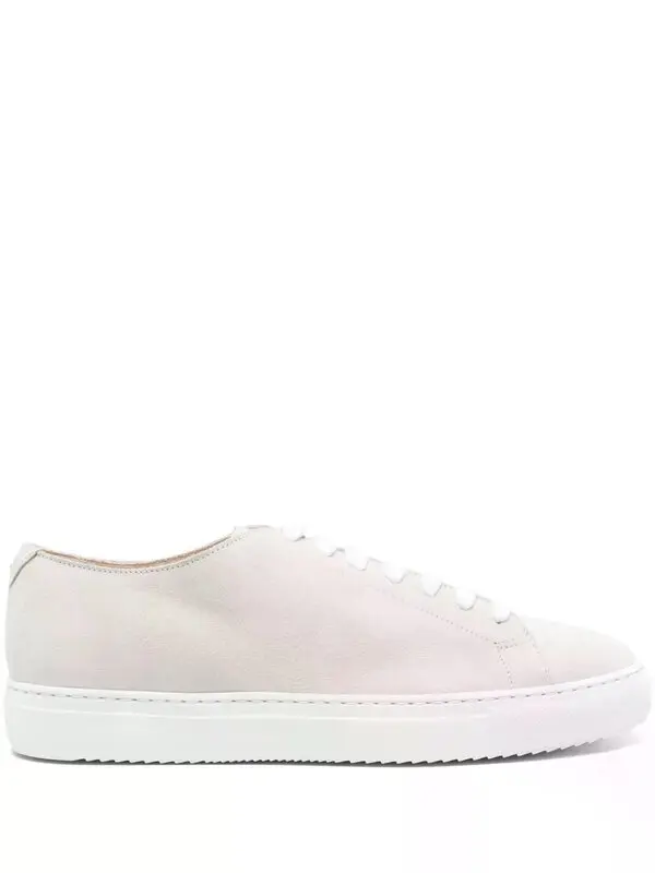 DOUCAL'S Suede Lace-up Sneakers - Grey