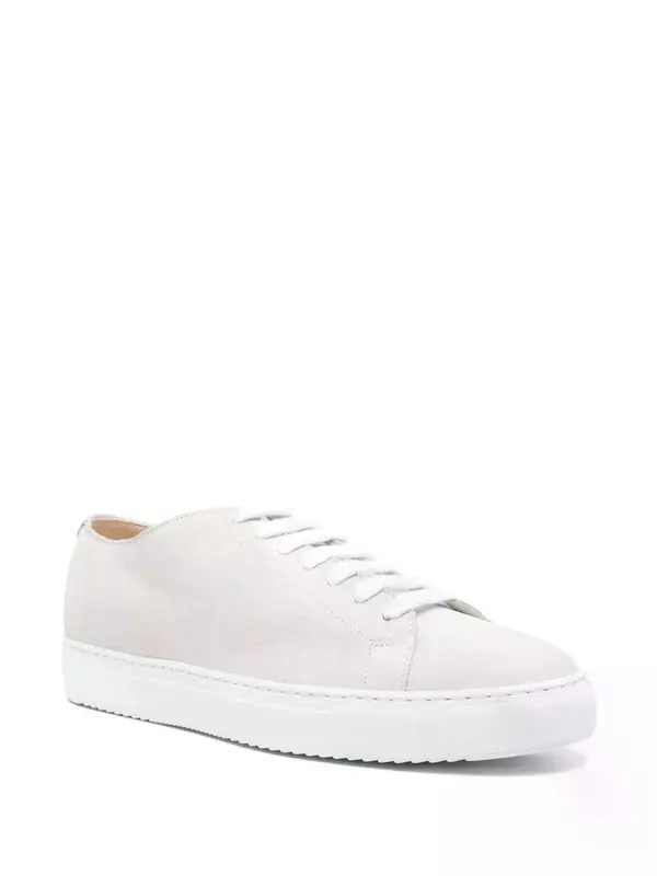 DOUCAL'S Suede Lace-up Sneakers - Grey