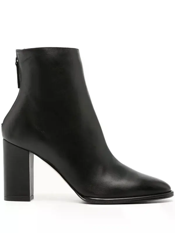 LE SILLA Elsa 85mm Leather Ankle Boots
