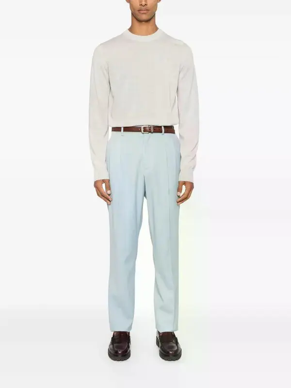 J. Lindeberg Keane Merino Wool Sweater - Neutrals