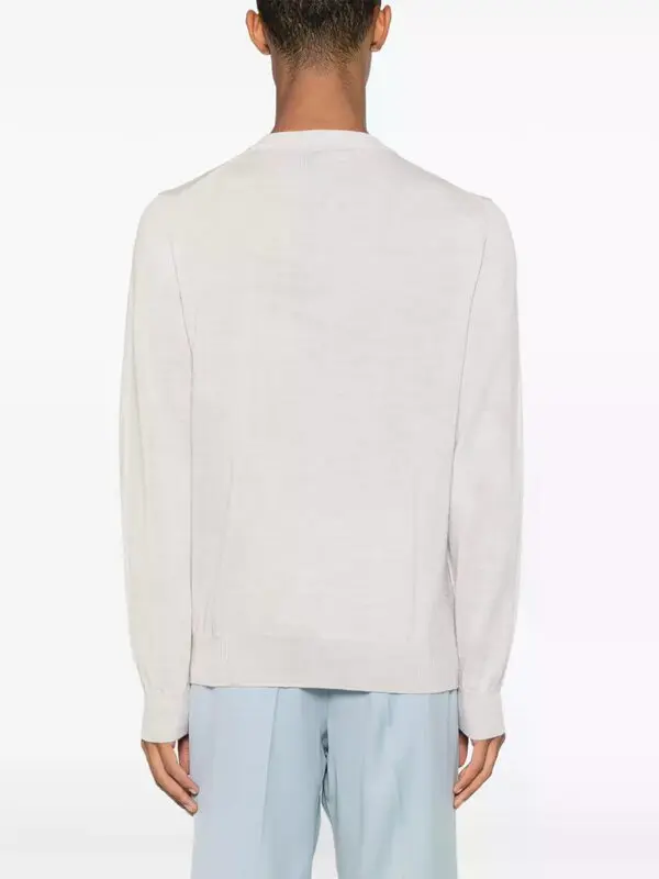 J. Lindeberg Keane Merino Wool Sweater - Neutrals