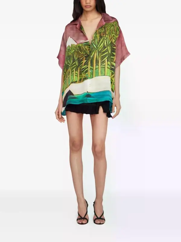 DONDE ESTEBAN La Sierra Shirt - Green