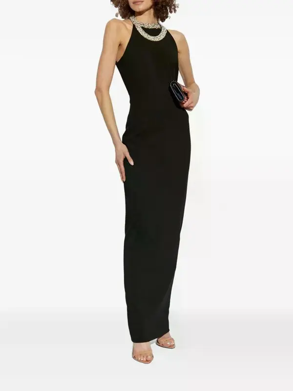 Balmain Crystal-embellished Maxi Dress