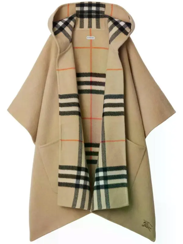 Burberry Reversible Hooded Cape