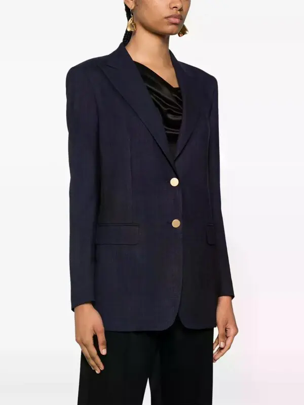 Tagliatore Single-breasted Jacquard Blazer