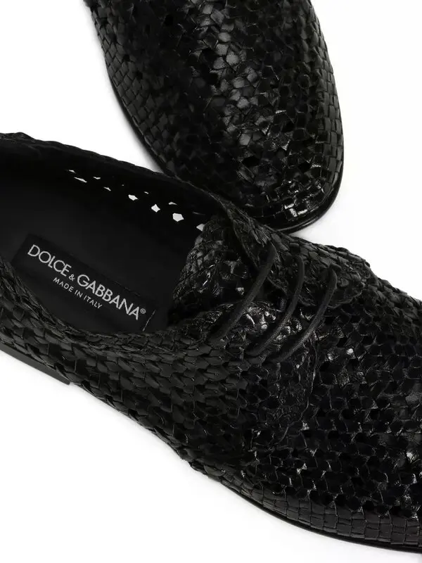 Dolce & Gabbana Leather Derby Shoes