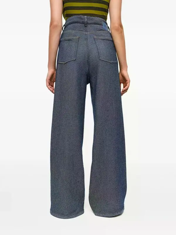 GANNI Wide-leg Jeans
