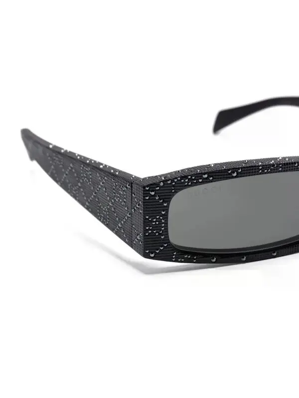 Gucci Rectangle-frame Sunglasses