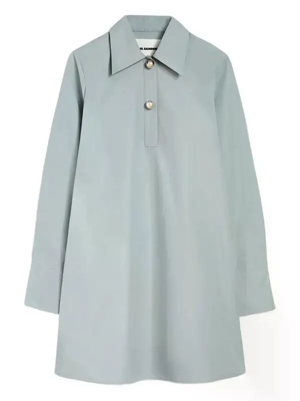 JIL SANDER Cotton Polo Dress