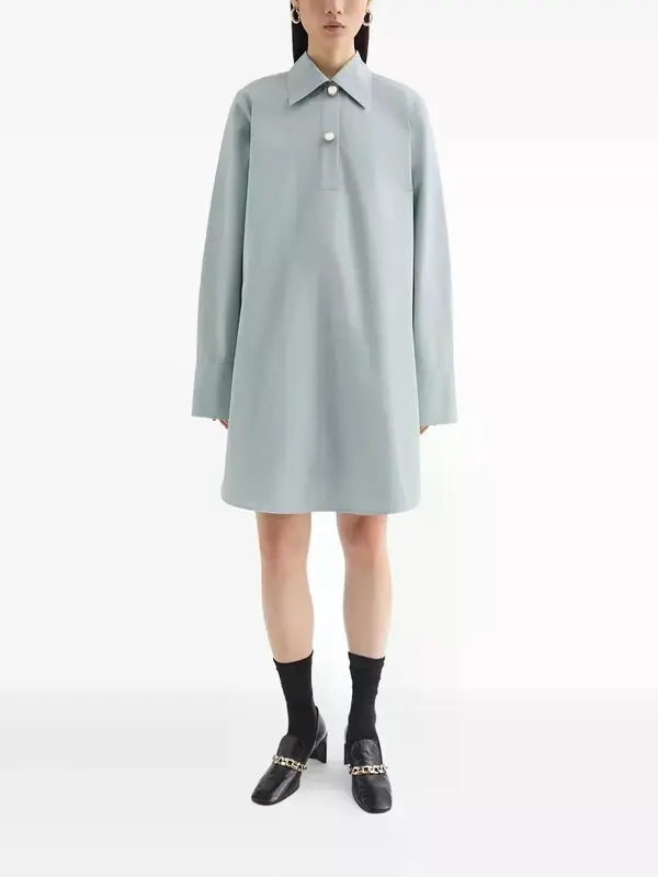 JIL SANDER Cotton Polo Dress