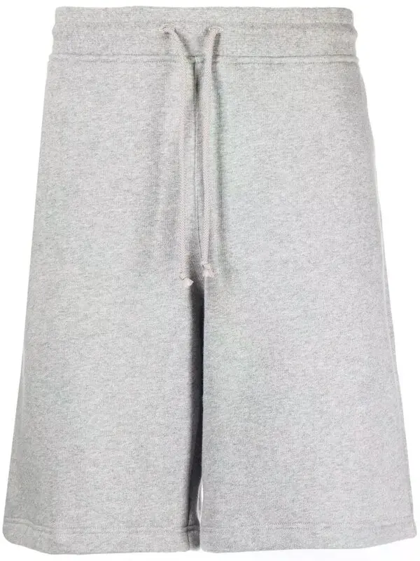 LEATHERSMITH OF LONDON Drawstring-waistband Detail Shorts - Grey