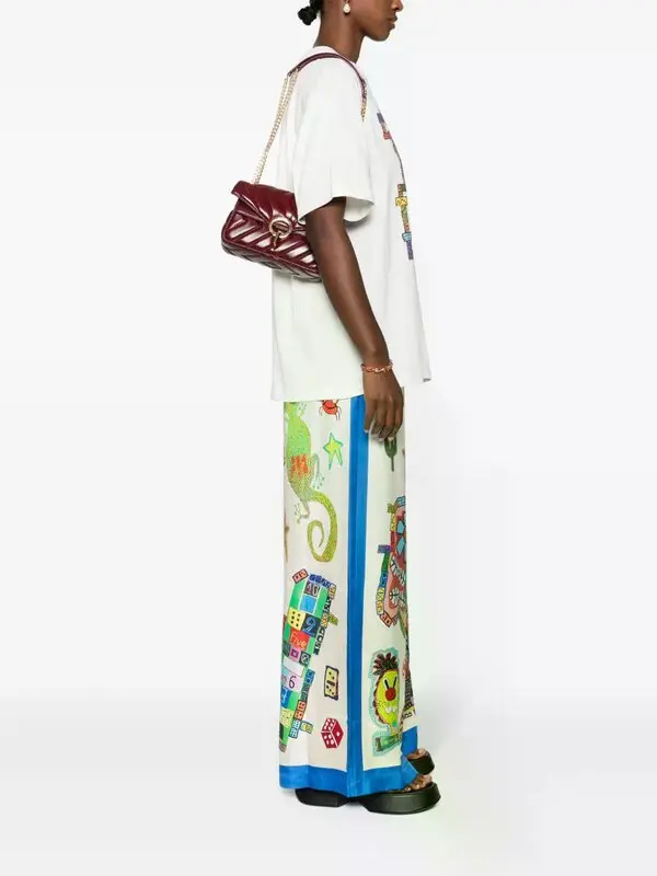 Sandro Yza Quilted Leather Shoulder Bag