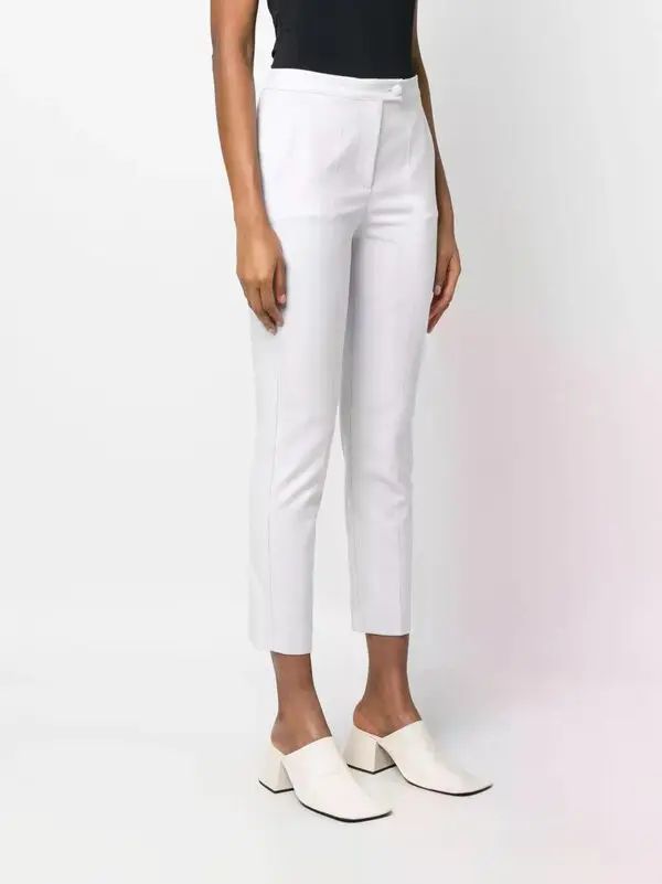 Patrizia Pepe Cropped Tapered Trousers