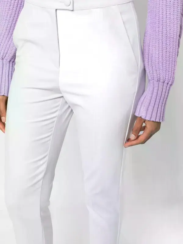 Patrizia Pepe Cropped Tapered Trousers