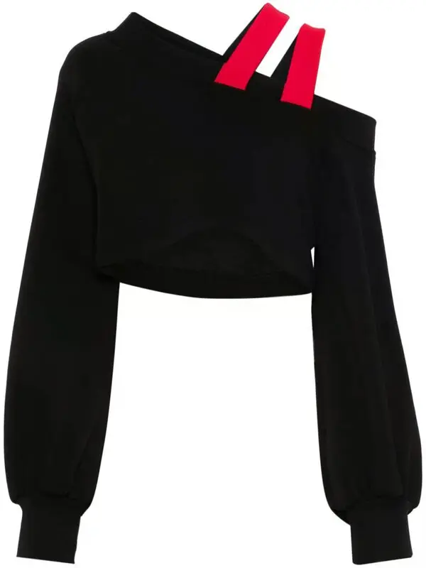 IOANA CIOLACU Off-shoulder Top - Black