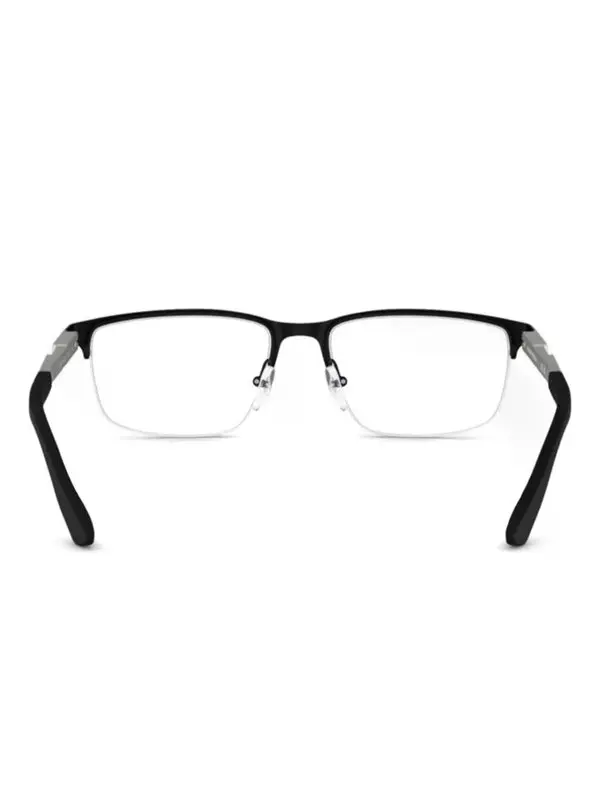 Emporio Armani Square-frame Glasses - Black