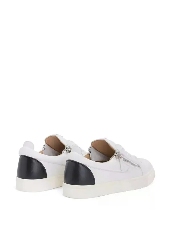 GIUSEPPE ZANOTTI Frankie Double-zip Low-top Sneakers