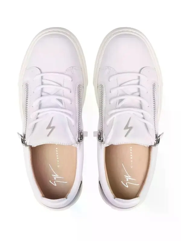 GIUSEPPE ZANOTTI Frankie Double-zip Low-top Sneakers
