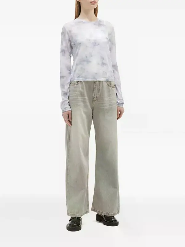 TOUT A COUP Tie-dye Print T-shirt