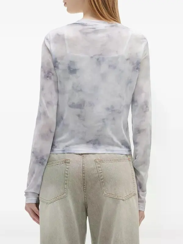 TOUT A COUP Tie-dye Print T-shirt