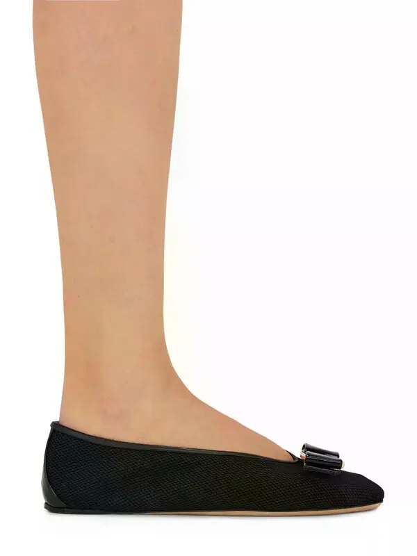 FERRAGAMO Vara Mesh Ballet Flats