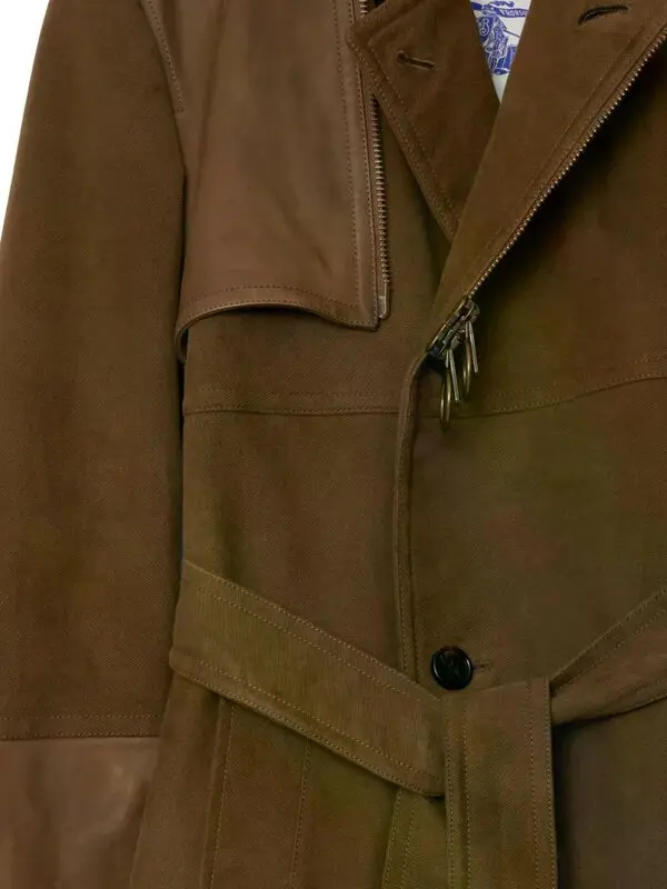 Burberry Paneled Trench Coat