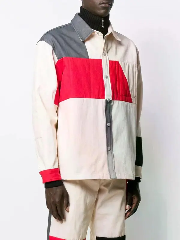 DIESEL® Colour Block Shirt Jacket