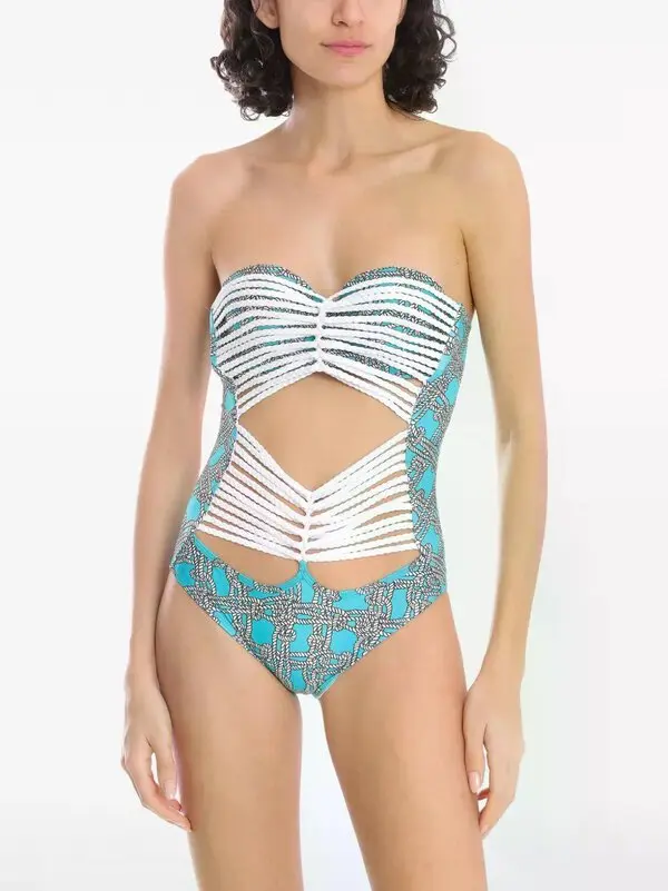 AMIR SLAMA Rope-detailed One-piece Swimsuit